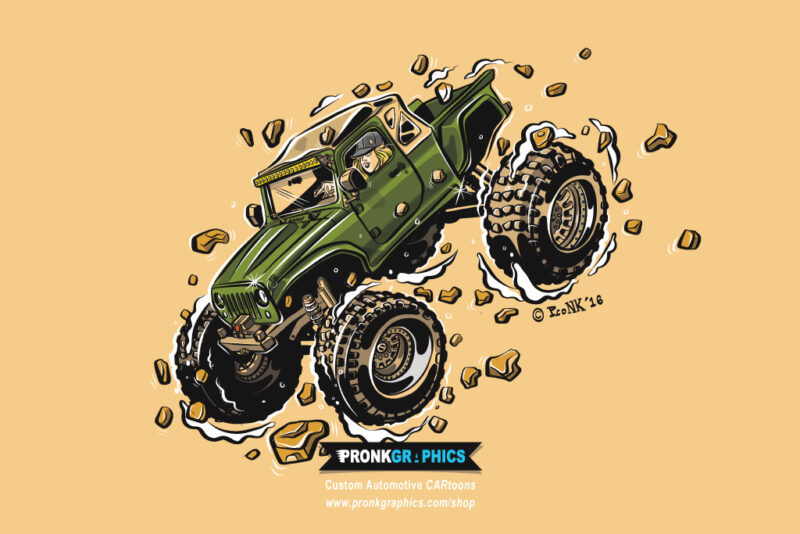 Hotrod Cartoons 2 - Pronk Graphics | Take Creative Action | Brantford ...