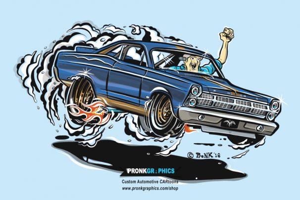 Hotrod Cartoons - Pronk Graphics | Take Creative Action | Brantford Ontario